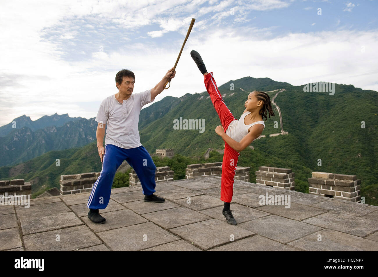 THE KARATE KID, l-r: Jackie Chan, Jaden Smith, 2010, ph: Jasin Boland ...