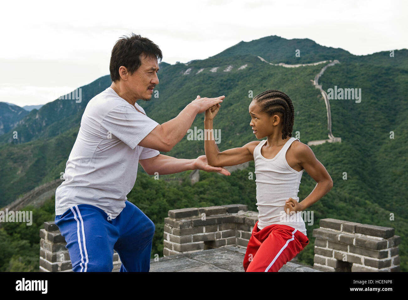 THE KARATE KID, from left: Jackie Chan, Jaden Smith, 2010. ph: Jasin ...