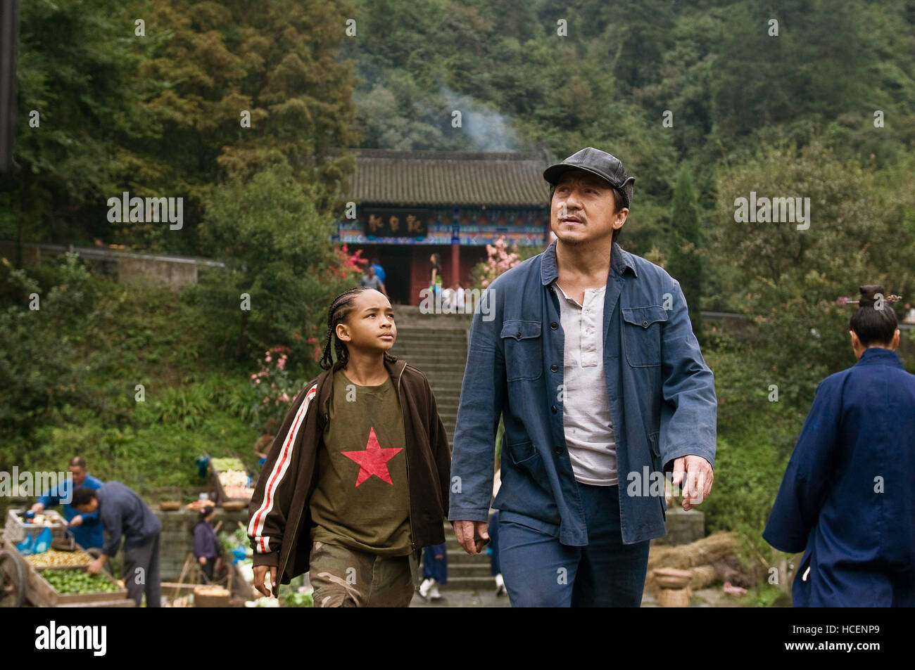 THE KARATE KID, l-r: Jaden Smith, Jackie Chan, 2010, ph: Jasin Boland ...