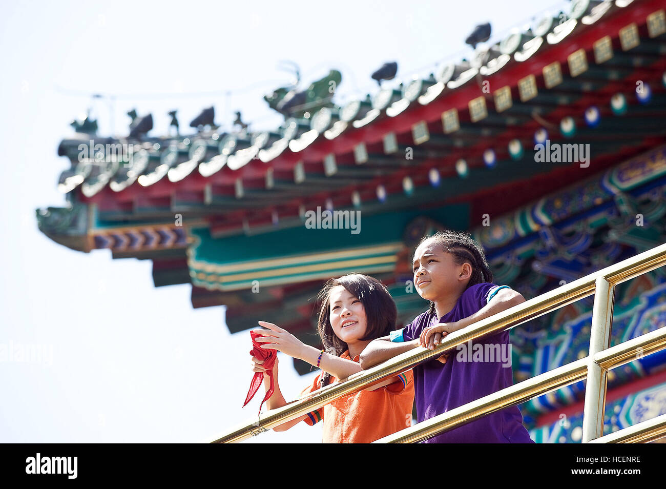THE KARATE KID, from left: Han Wen Wen, Jaden Smith, 2010. ph: Jasin ...