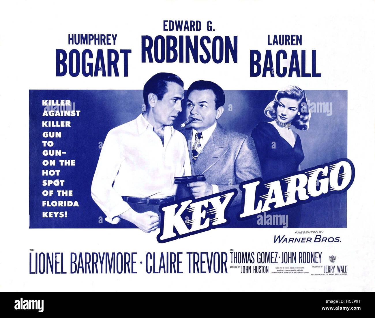 KEY LARGO, (from left): Humphrey Bogart, Edward G. Robinson, Lauren ...