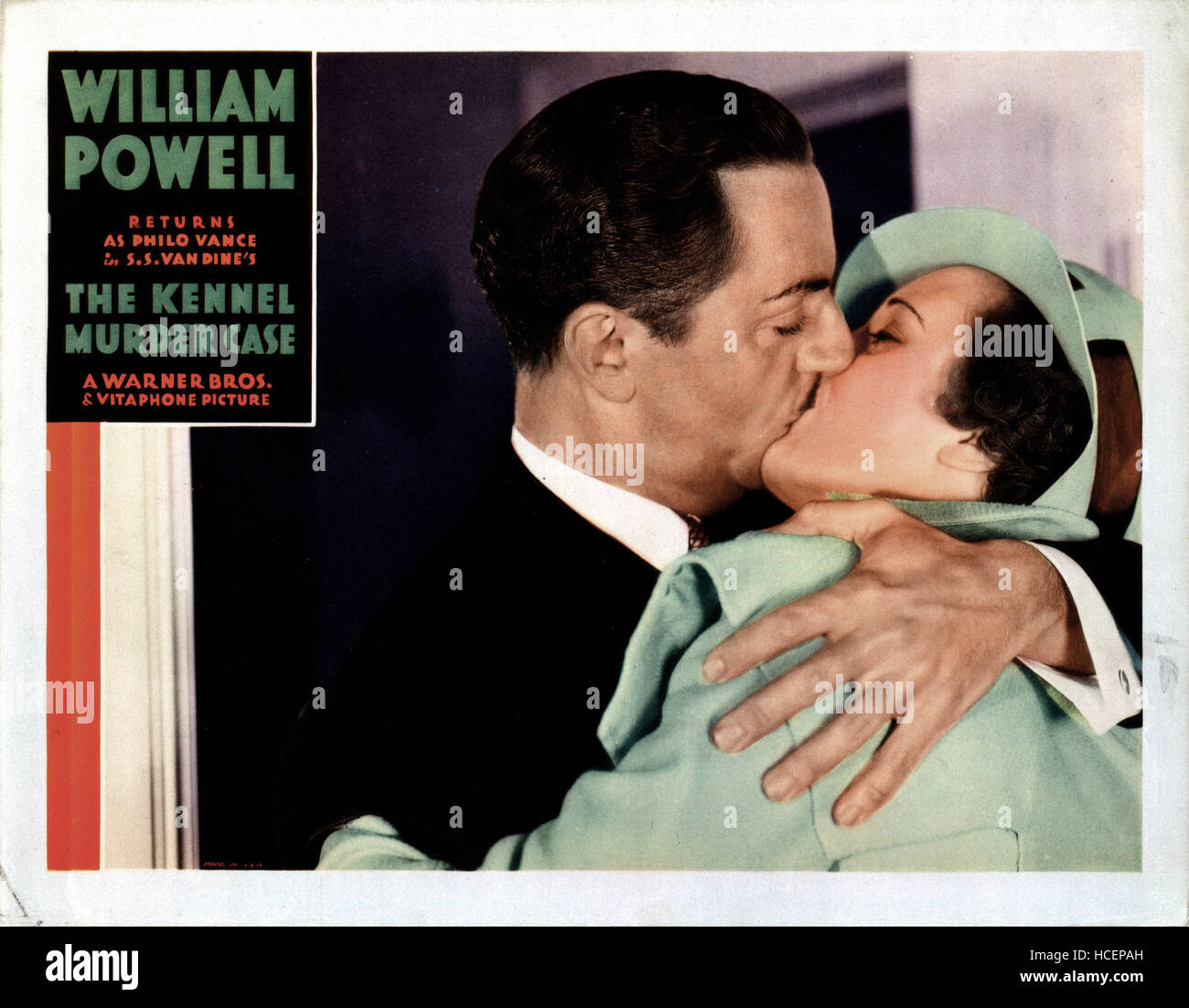THE KENNEL MURDER CASE, from left, William Powell, Mary Astor, 1933 Stock Photo - Alamy