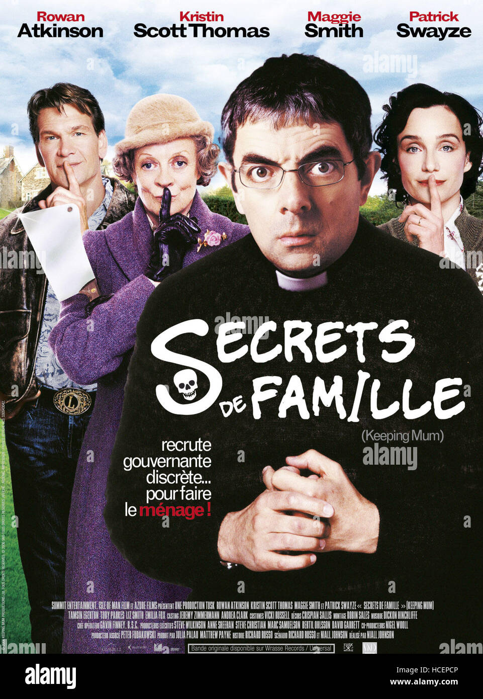 KEEPING MUM, Patrick Swayze, Maggie Smith, Rowan Atkinson, Kristin ...