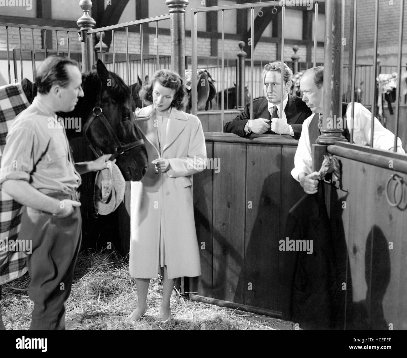 KEEPER OF THE FLAME, William Newell, Katharine Hepburn, Spencer Tracy ...