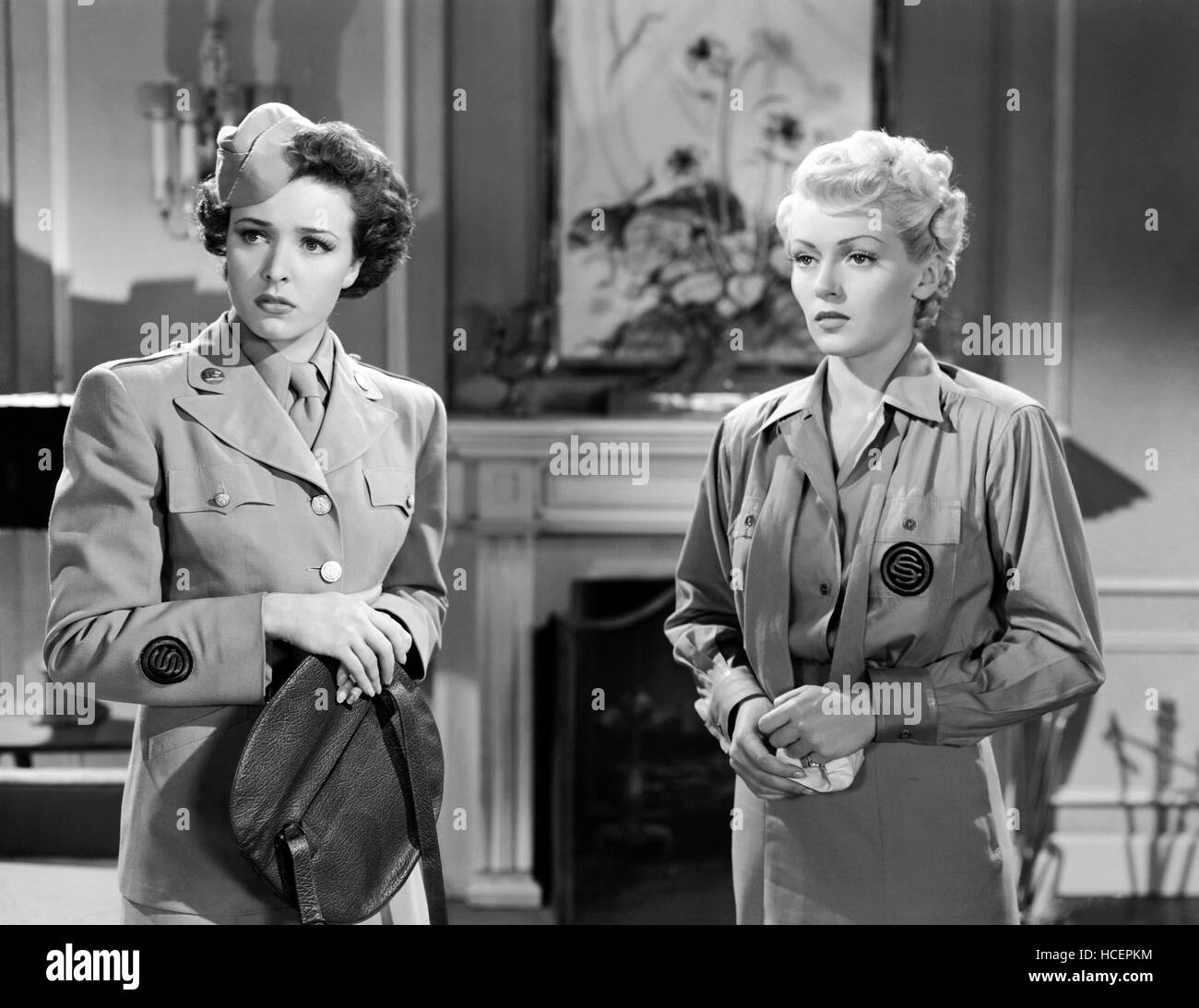 KEEY YOUR POWDER DRY, from left: Laraine Day, Lana Turner, 1945 Stock ...