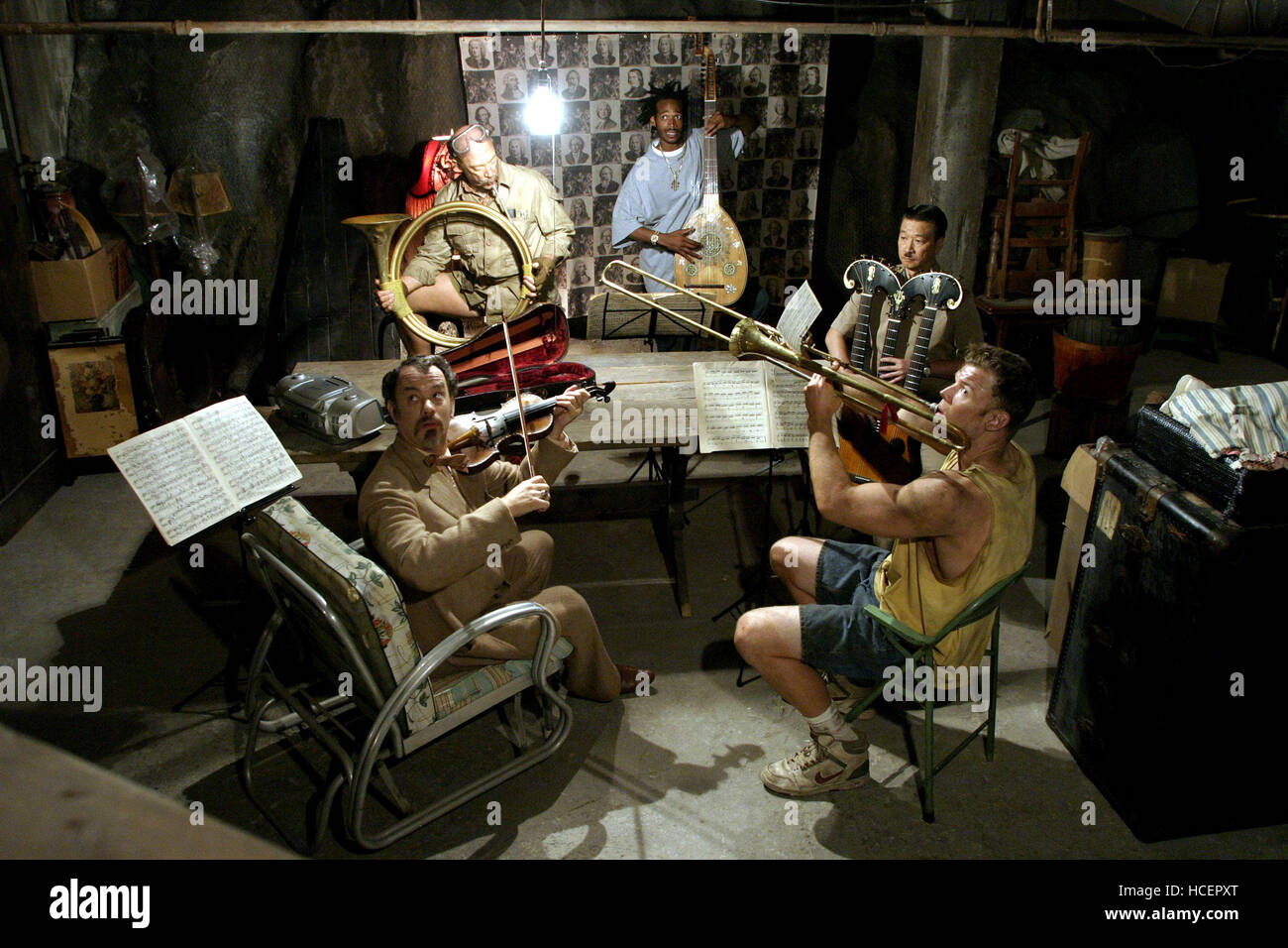 THE LADYKILLERS, Tom Hanks, J.K. Simmons, Marlon Wayans, Tzi Ma, Ryan ...