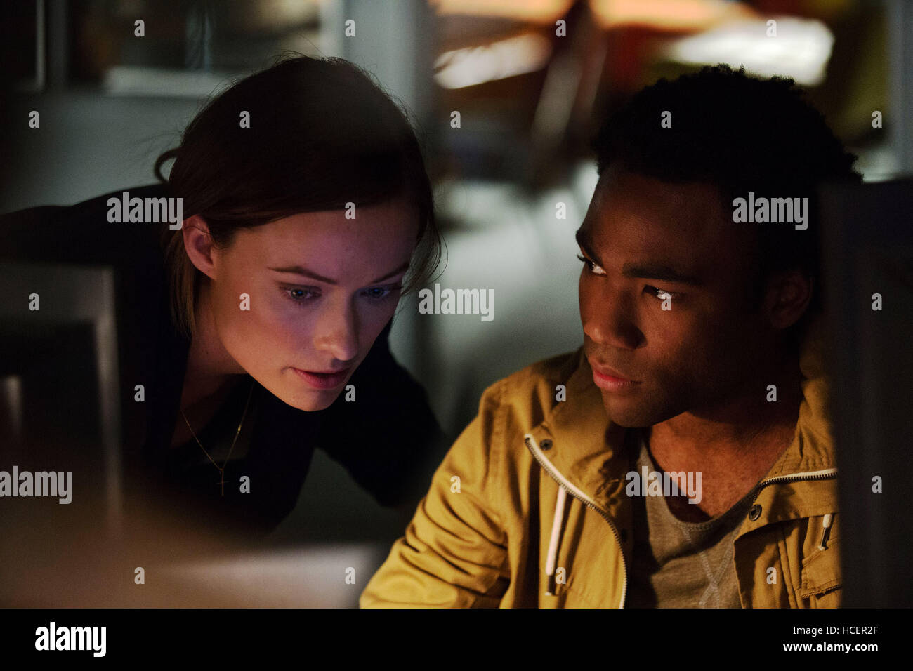 THE LAZARUS EFFECT, from left: Olivia Wilde, Donald Glover, 2015. ph ...