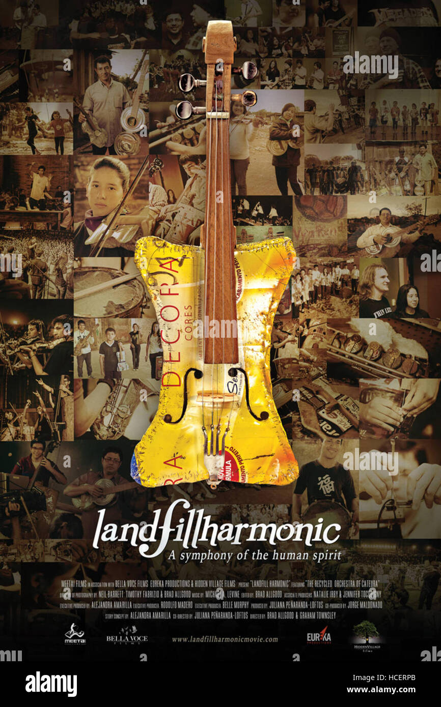 LANDFILL HARMONIC, poster, 2015. © Emerging Pictures /Courtesy Everett ...