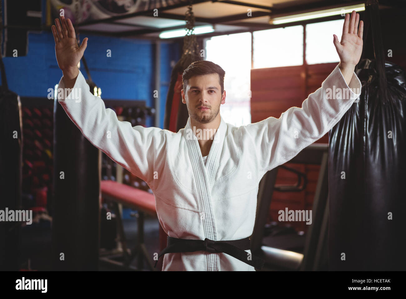 Karate Man Standing High Resolution Stock Photography and Images - Alamy