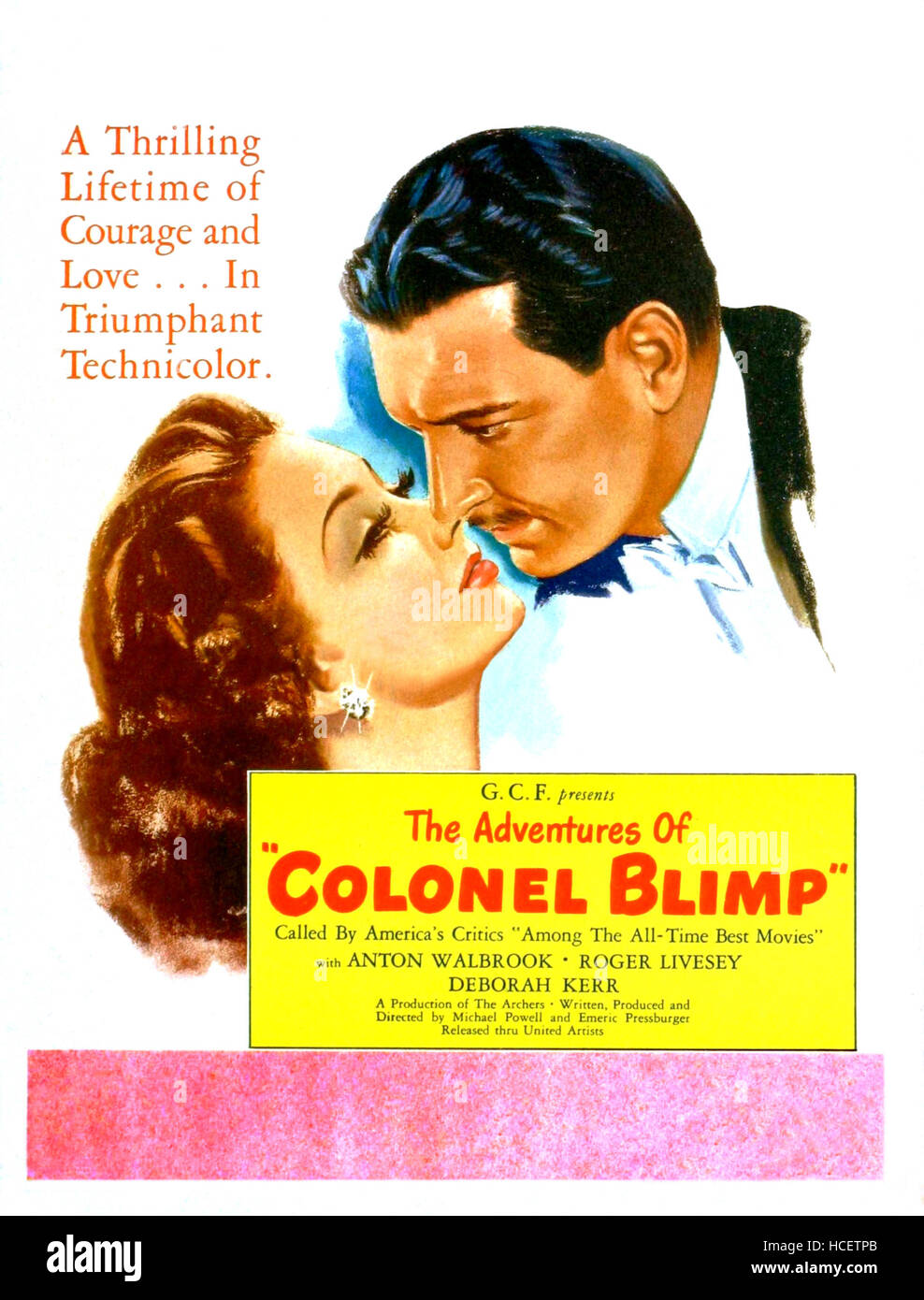THE LIFE AND DEATH OF COLONEL BLIMP (aka THE ADVENTURES OF COLONEL ...