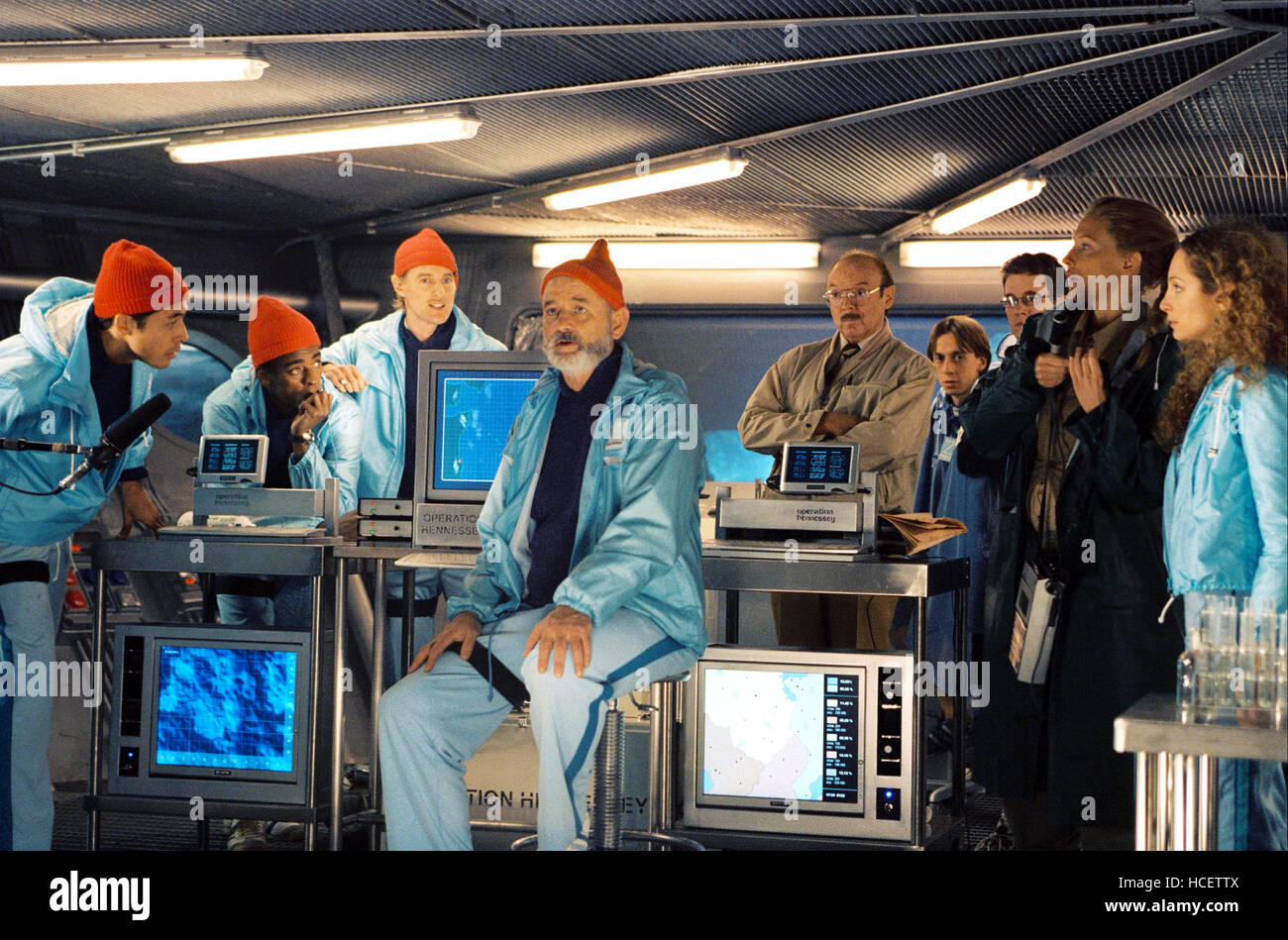 THE LIFE AQUATIC WITH STEVE ZISSOU, Niels Koizumi, Seu Jorge, Owen ...