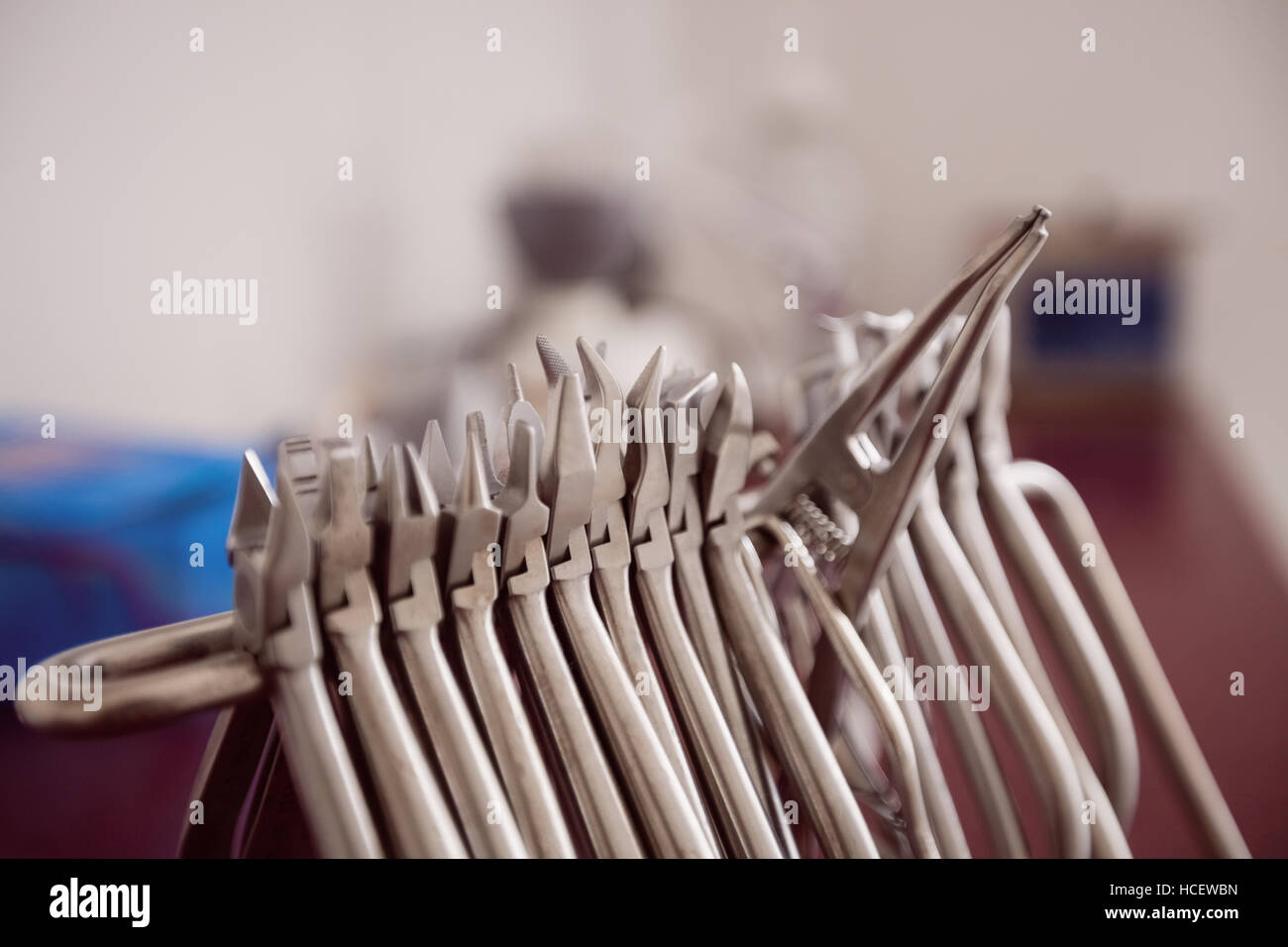Dentist chair close up tools hi-res stock photography and images - Alamy