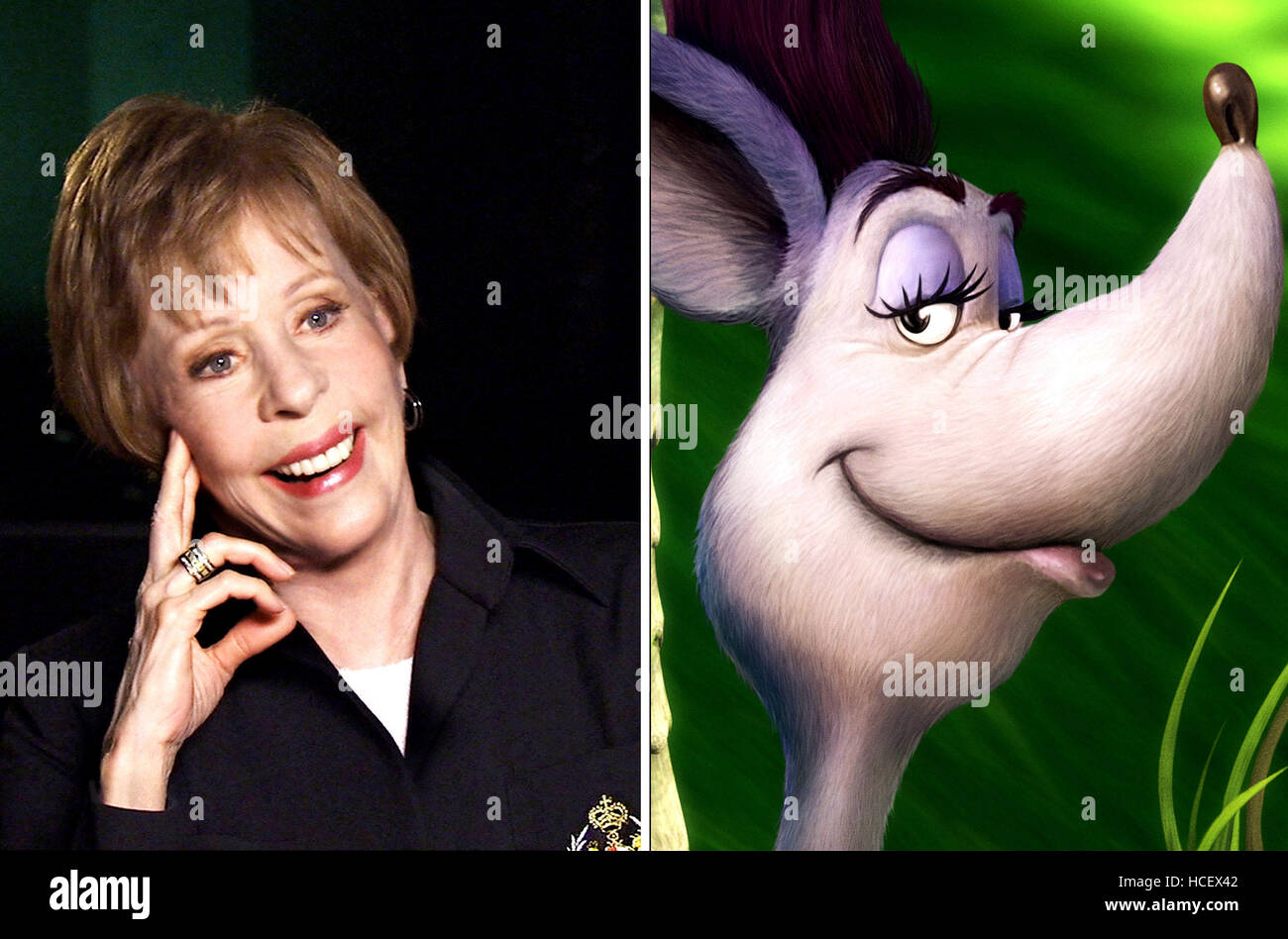 HORTON HEARS A WHO!, Carol Burnett (left), voice of Kangaroo (right ...