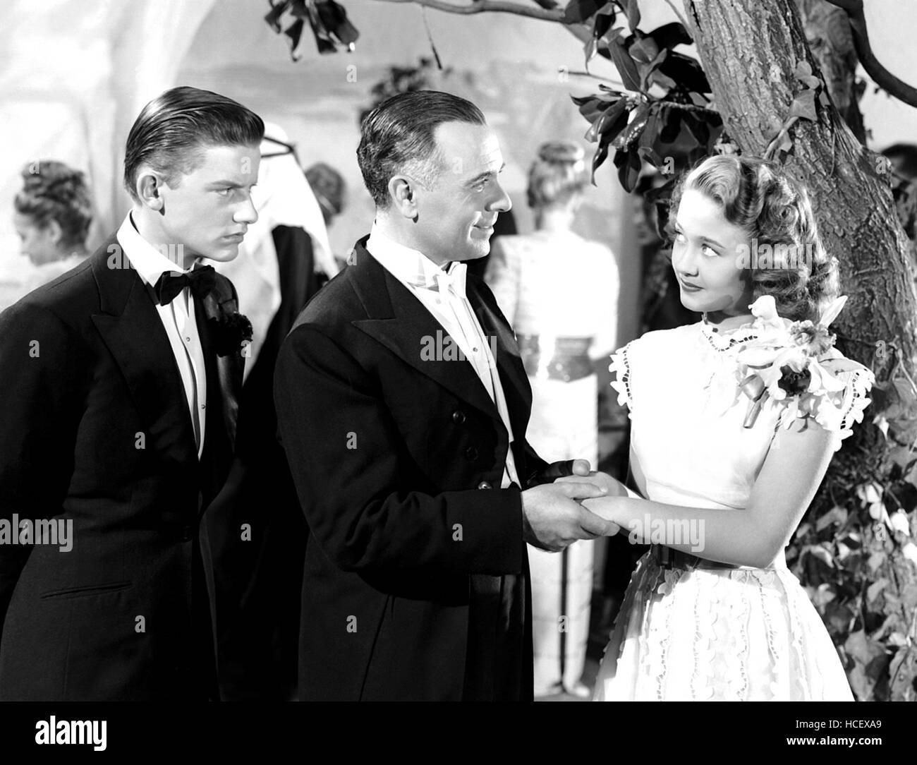 HOLIDAY IN MEXICO, from left: Roddy McDowall, Jose Iturbi, Jane Powell ...