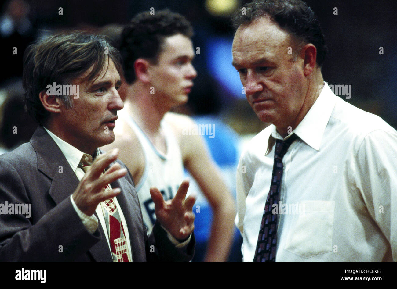 HOOSIERS, Dennis Hopper, Steve Hollar, Gene Hackman, 1986, (c) Orion ...