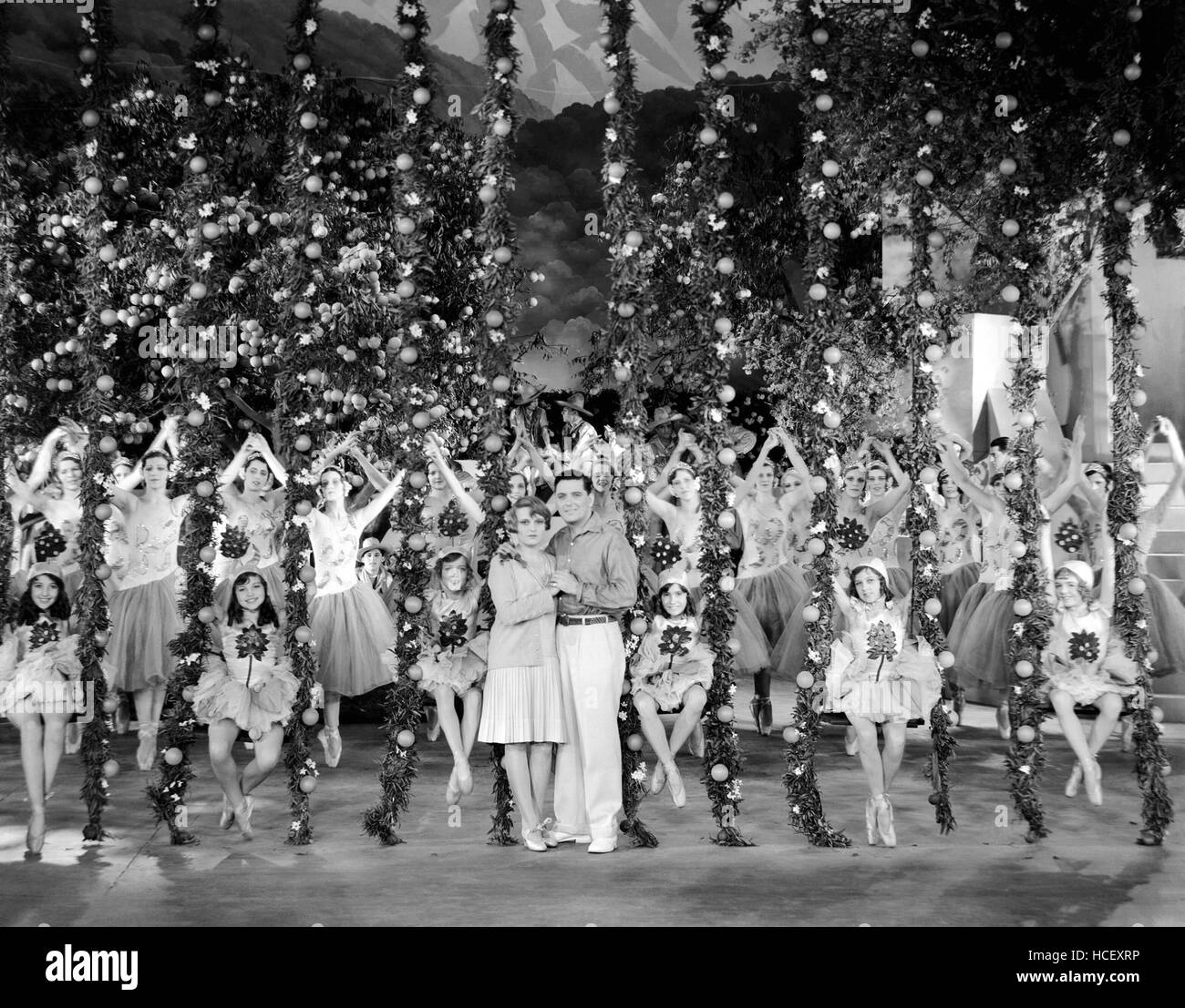 THE HOLLYWOOD REVUE OF 1929, Anita Page, Charles King, 1929 Stock Photo ...