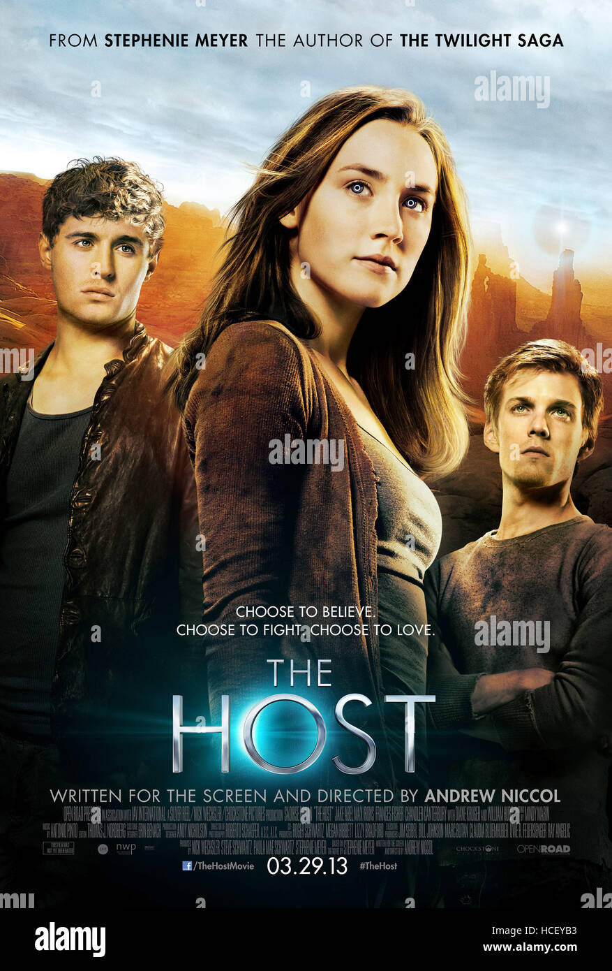 Max Irons The Host Poster