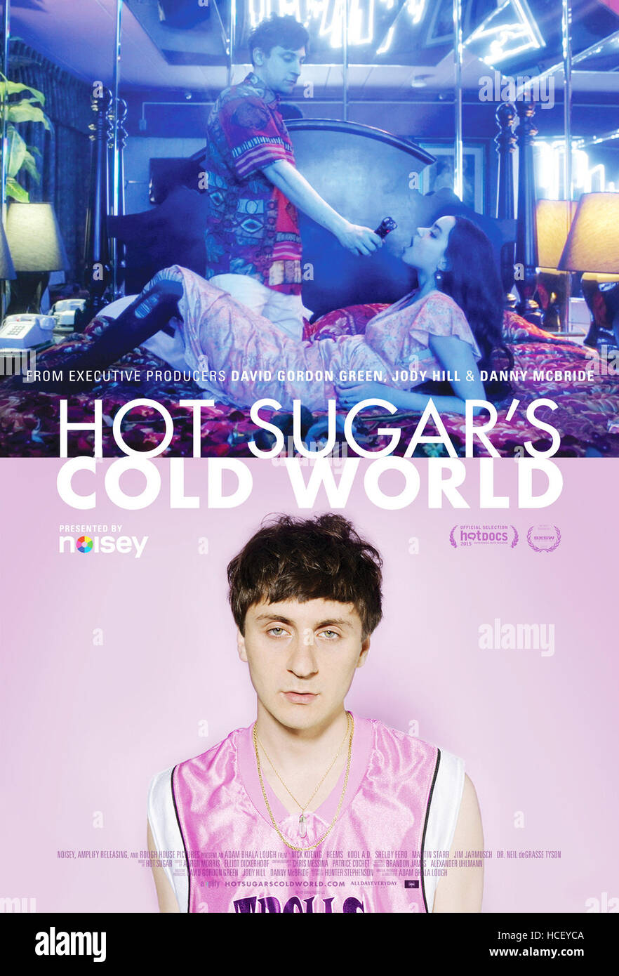 HOT SUGAR'S COLD WORLD, US poster, top left: Nick Koenig, bottom: Nick ...