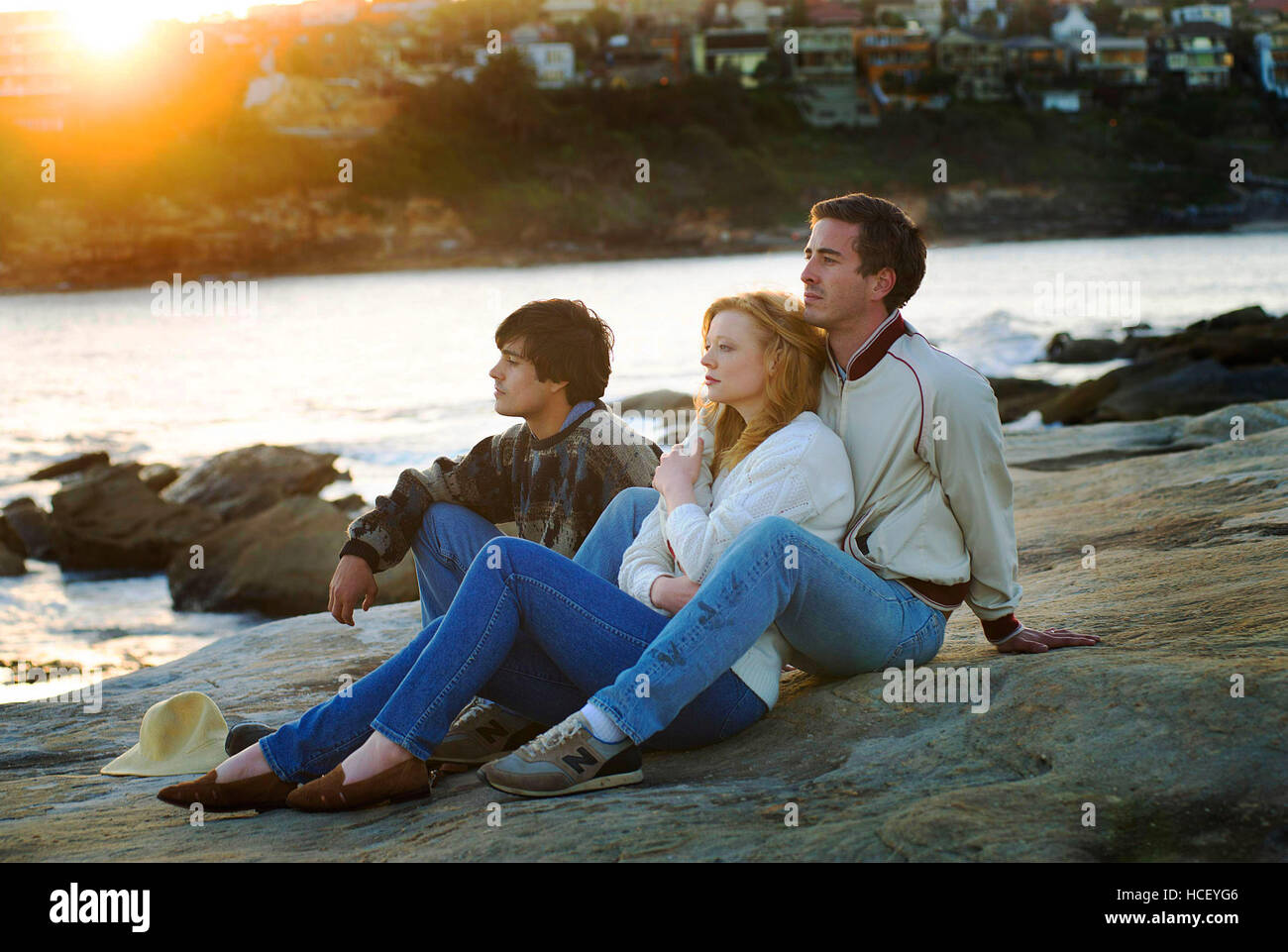 HOLDING THE MAN, from left, Craig Stott, Sarah Snook, Ryan Corr, 2015 ...