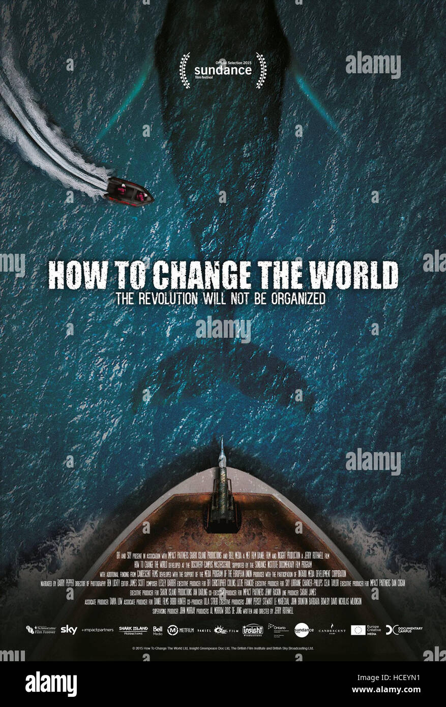 HOW TO CHANGE THE WORLD, poster art, 2015. ©Picturehouse Entertainment ...