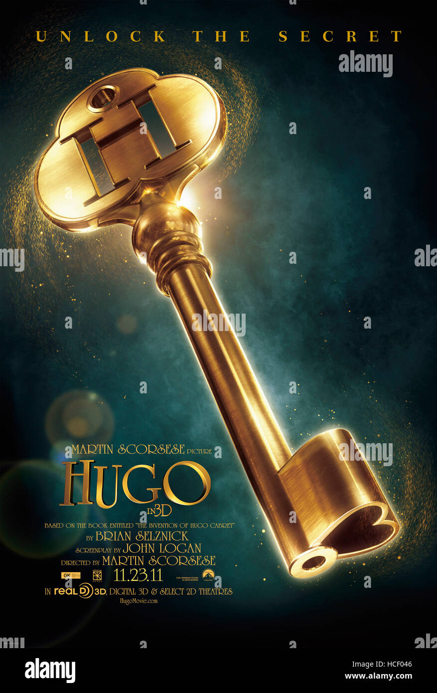 HUGO, US teaser poster art, 2011. ©Paramount Pictures/Courtesy Everett ...