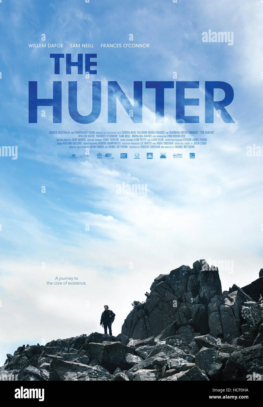 THE HUNTER, US poster art, Willem Dafoe, 2011. ©Magnolia Pictures ...