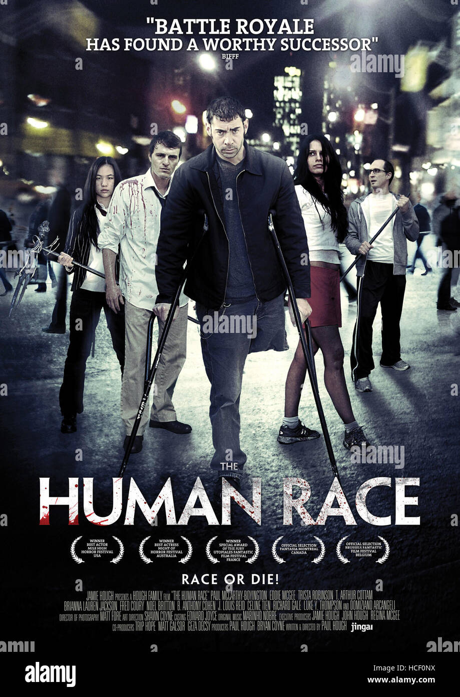 THE HUMAN RACE, International poster art, from left: Celine Tien, Paul ...