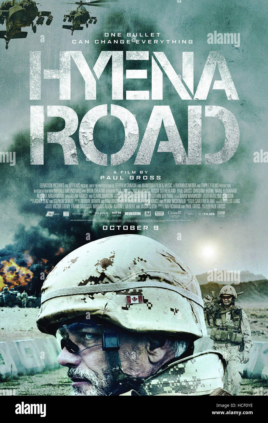 HYENA ROAD, Canadian poster, 2015. ©Elevation Pictures/courtesy Everett ...