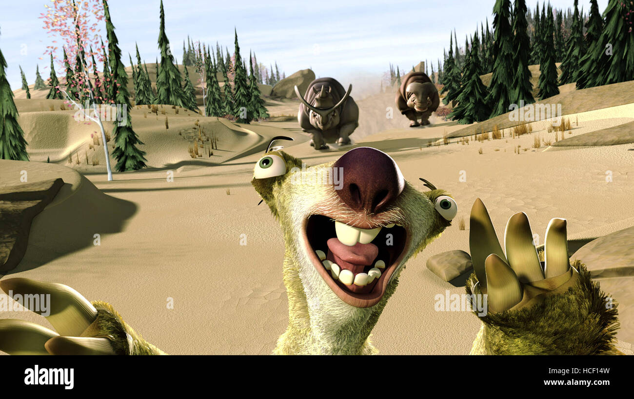 Sid sloth ice age 2002 hi-res stock photography and images - Alamy