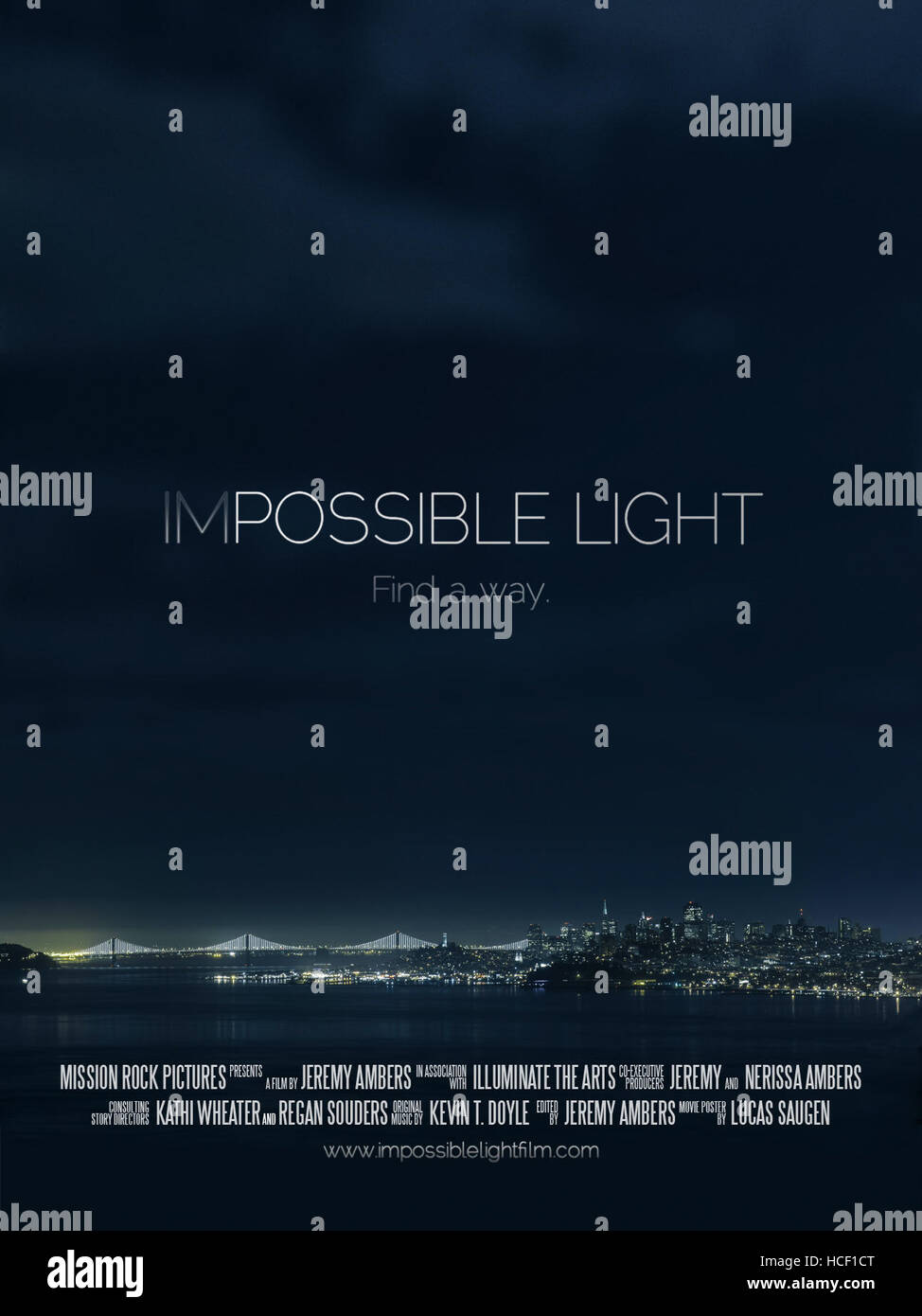 IMPOSSIBLE LIGHT, international poster art, 2014 Stock Photo - Alamy