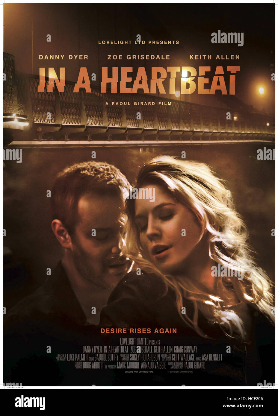 BLOODSHOT, (aka IN A HEARTBEAT), poster art, from left: Danny Dyer, Zoe ...