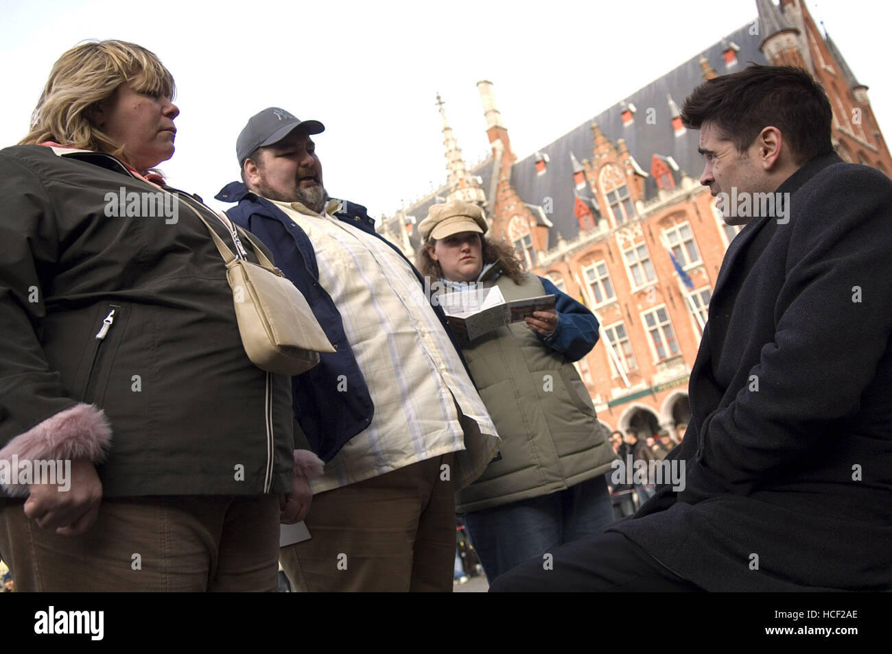 IN BRUGES, Colin Farrell (far right), 2008. ©Focus Features/Courtesy ...