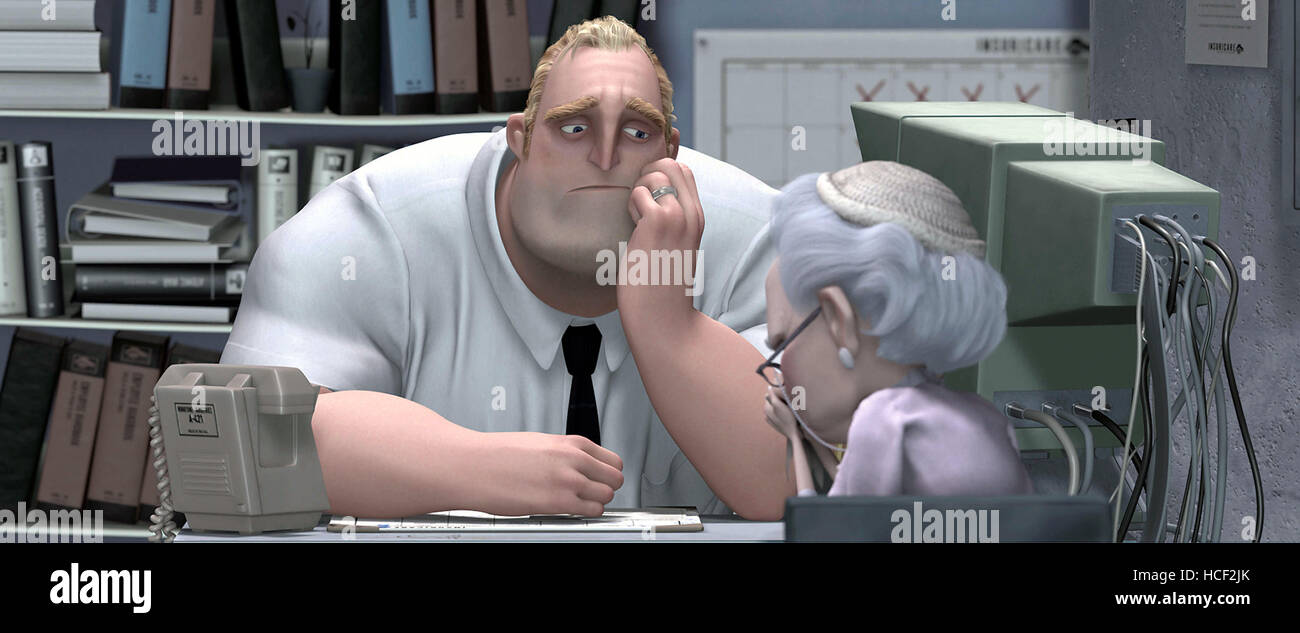 THE INCREDIBLES, Bob Parr, 2004, (c) Walt Disney/courtesy Everett ...