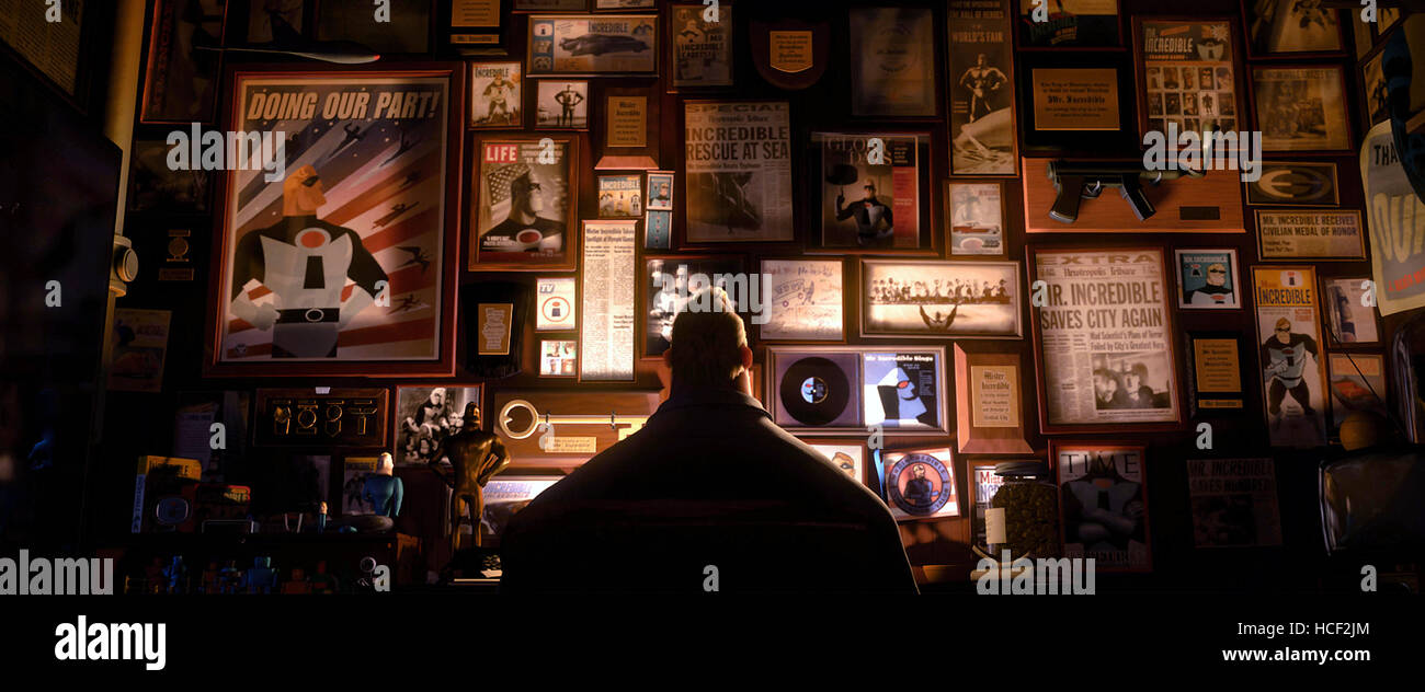 THE INCREDIBLES, Bob Parr, 2004, (c) Walt Disney/courtesy Everett ...