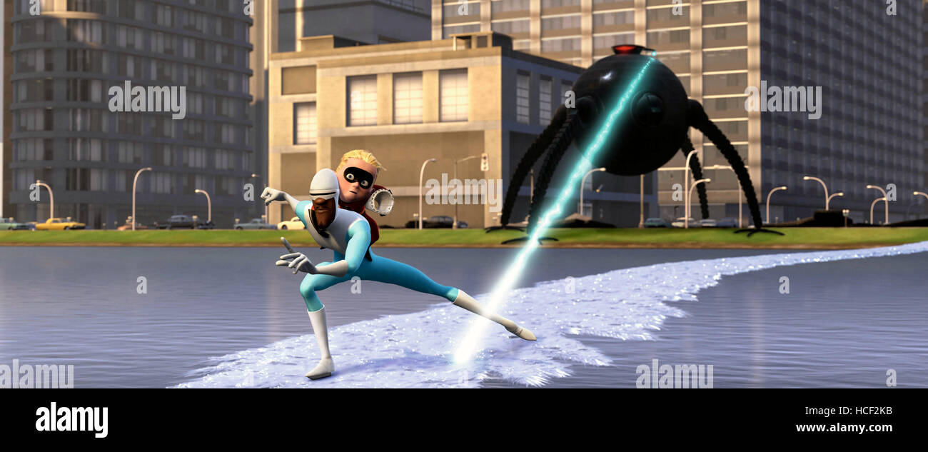 THE INCREDIBLES, Frozone, Dash, 2004, (c) Walt Disney/courtesy Everett ...