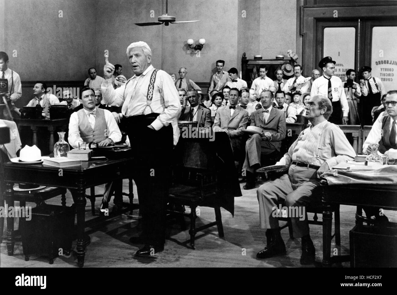INHERIT THE WIND, Gene Kelly, Spencer Tracy, Fredric March, 1960 Stock ...