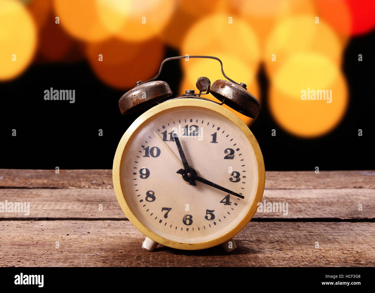 old alarm clock closeup Stock Photo - Alamy