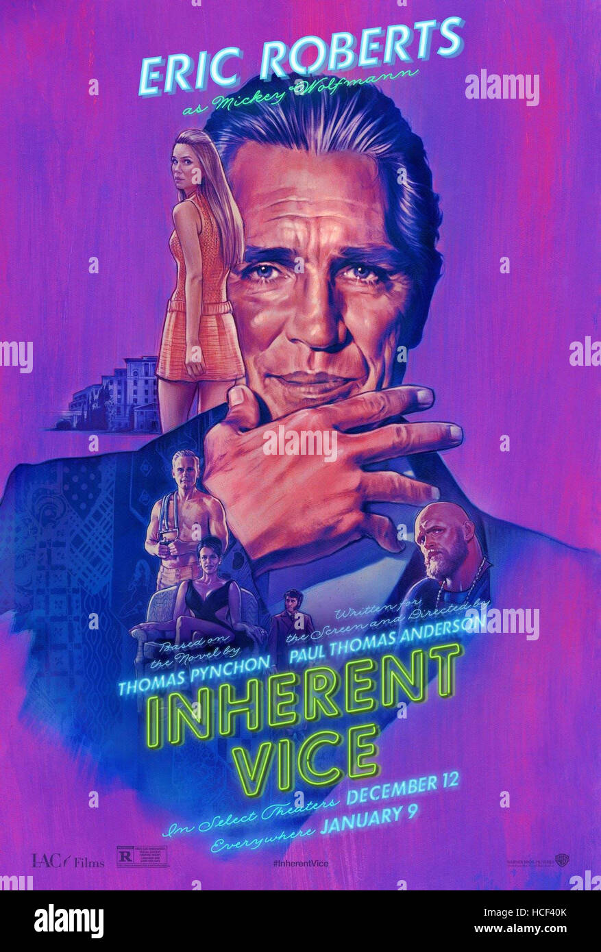 INHERENT VICE, US poster, top, from left: Katherine Waterston, Eric ...