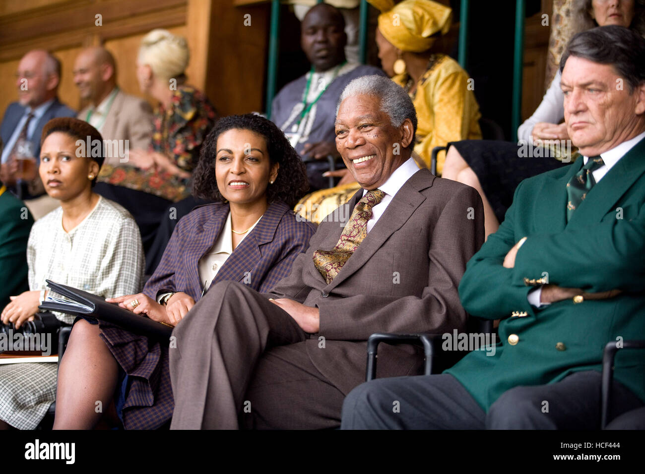 INVICTUS, Morgan Freeman as Nelson Mandela (second from right), 2009 ...