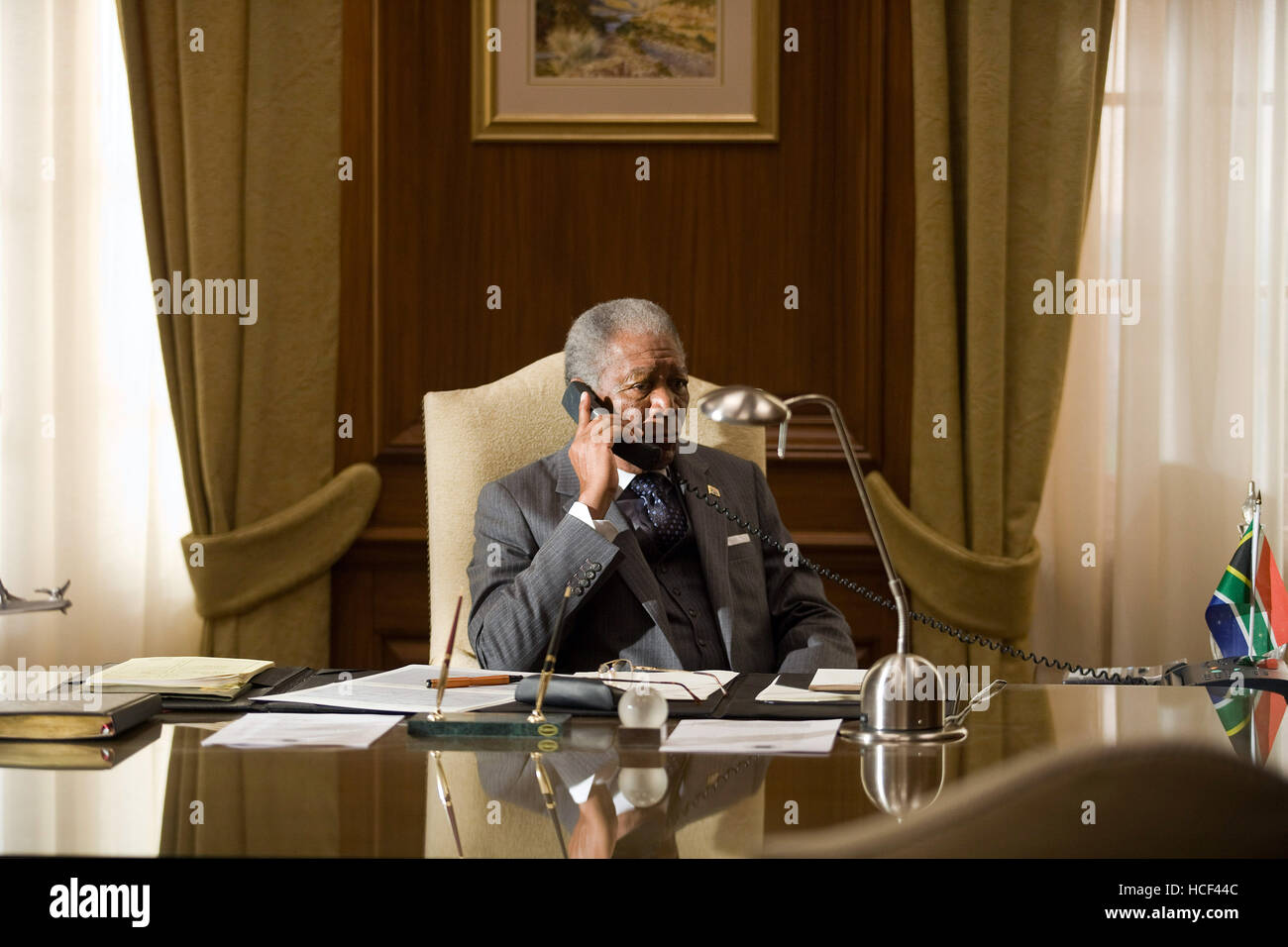 INVICTUS, Morgan Freeman as Nelson Mandela, 2009. ©Warner Bros ...