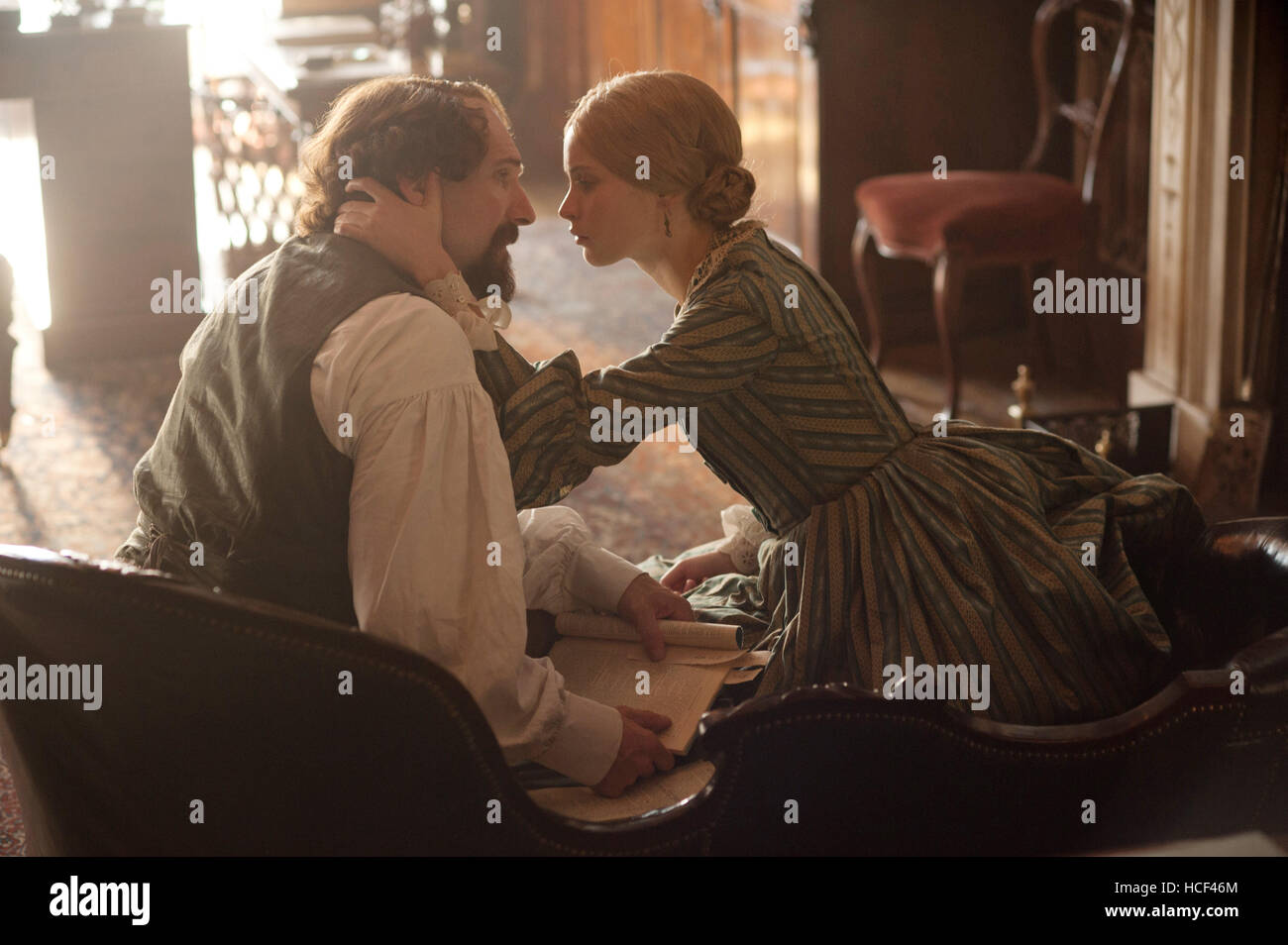 THE INVISIBLE WOMAN, from left: Ralph Fiennes, as Charles Dickens ...
