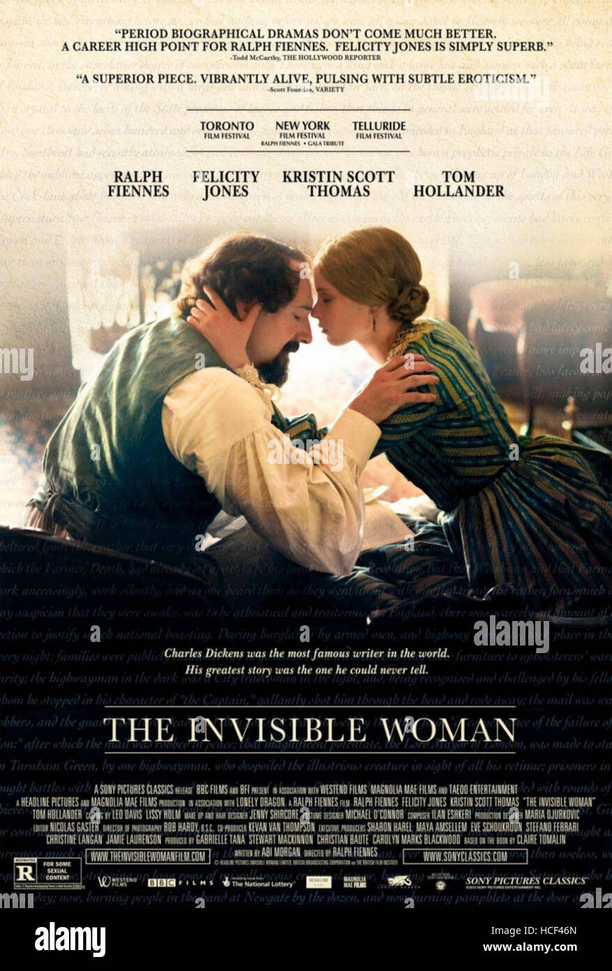 THE INVISIBLE WOMAN, US poster art, from left: Ralph Fiennes, as ...