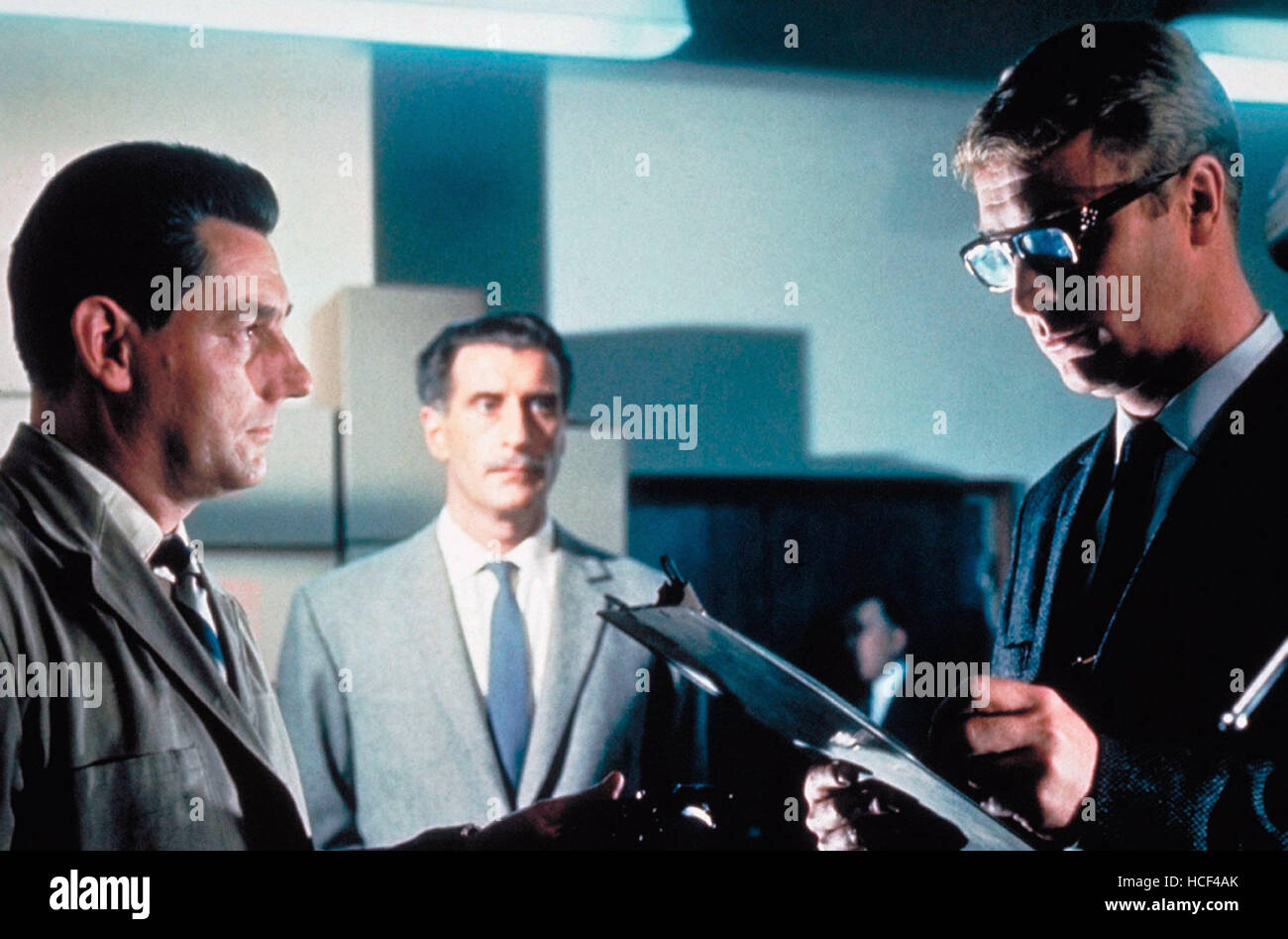 THE IPCRESS FILE, Guy Doleman, Nigel Green, Michael Caine, 1965 Stock ...