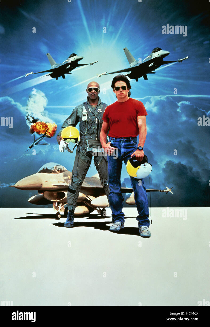 IRON EAGLE, Louis Gossett, Jason Gedrick, 1986, (c) TriStar/courtesy ...