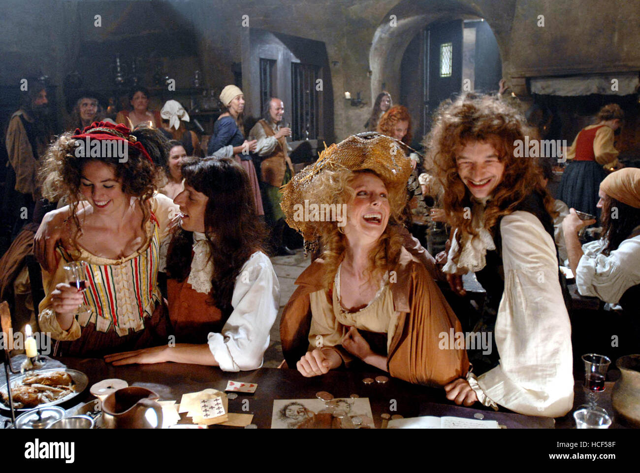 JEAN DE LA FONTAINE, Romain Rondeau (second from left), Julien Courbey ...