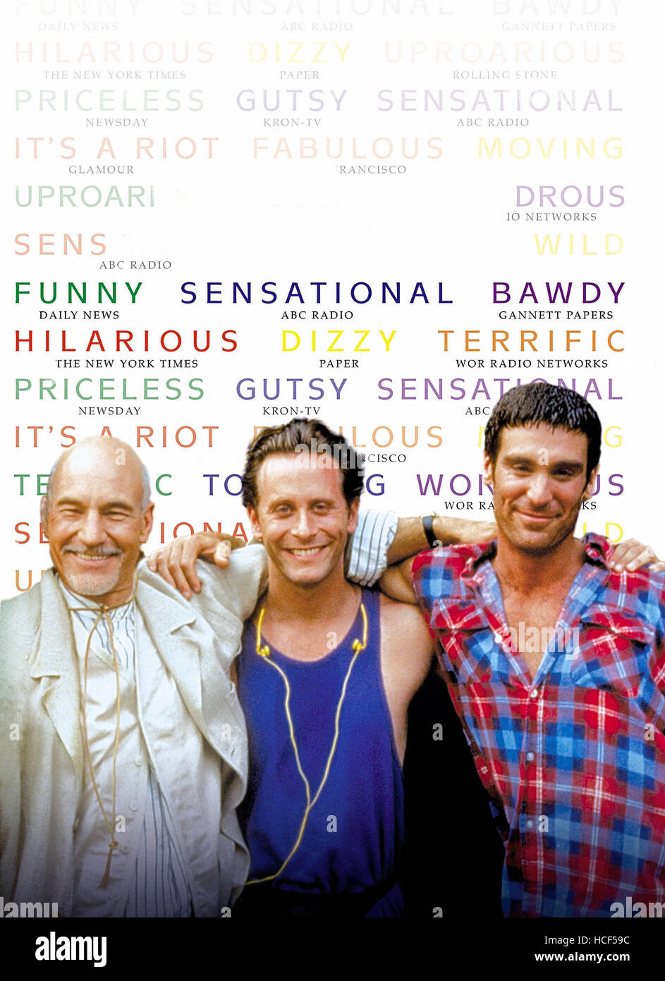 JEFFREY, Patrick Stewart, Steven Weber, Michael T. Weiss, 1995, (c ...