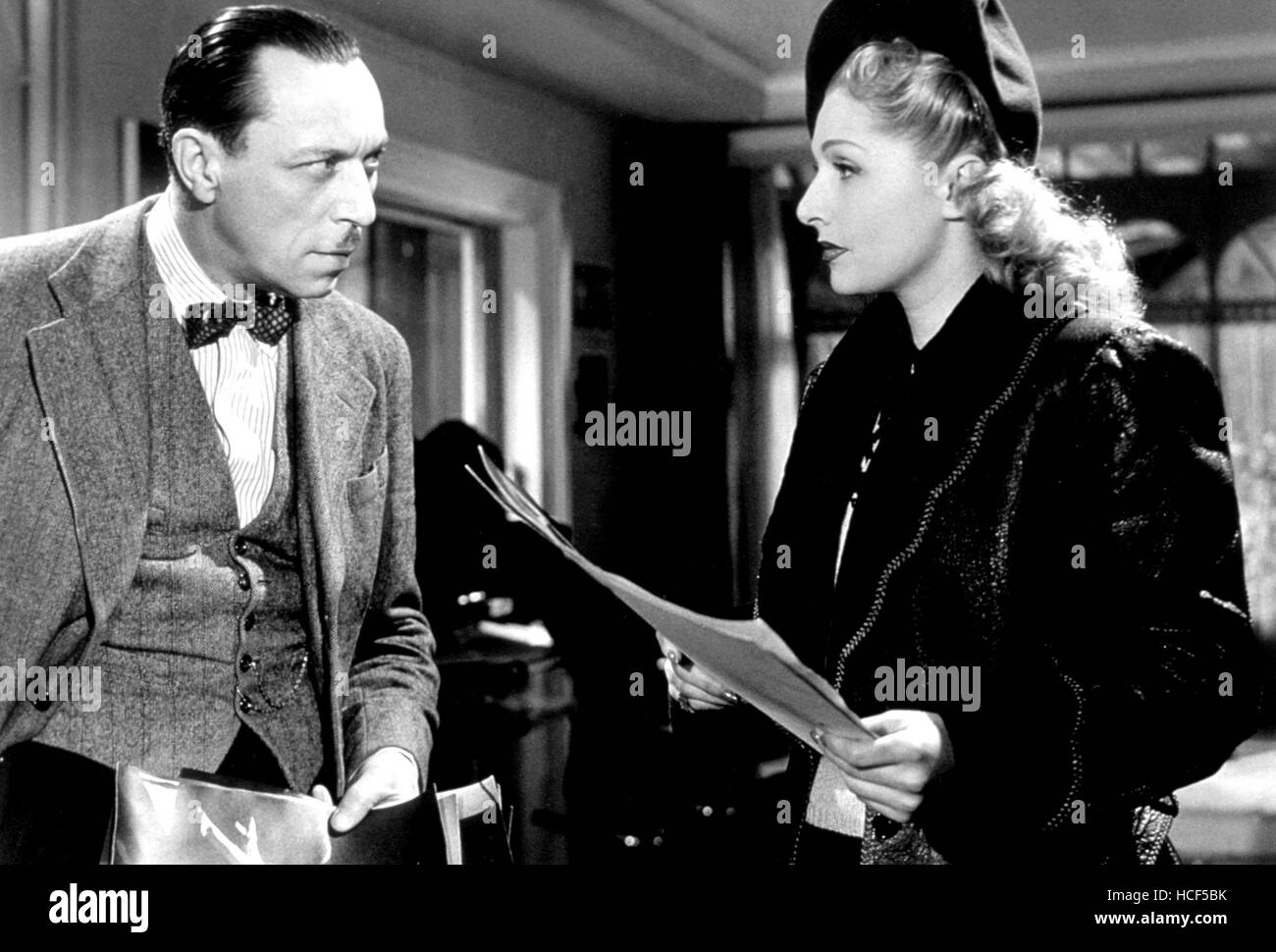 QUAI DES ORFEVRES, (aka JENNY LAMOUR), Louis Jouvet, Simone Renant ...