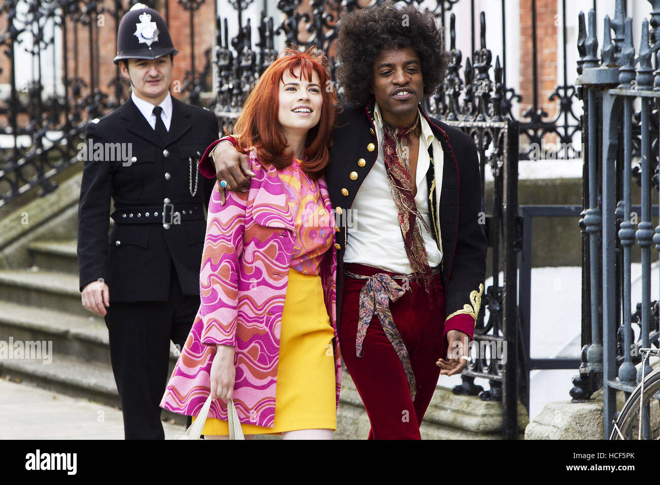 JIMI: ALL IS BY MY SIDE, from left: Hayley Atwell, Andre Benjamin, as ...