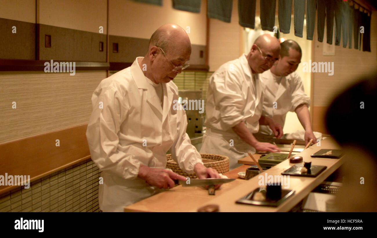 JIRO DREAMS OF SUSHI, Jiro Ono (front), 2011. ph: David Gelb/©Magnolia ...