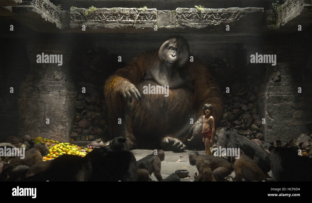 THE JUNGLE BOOK, from left: King Louie (voice: Christopher Walken ...